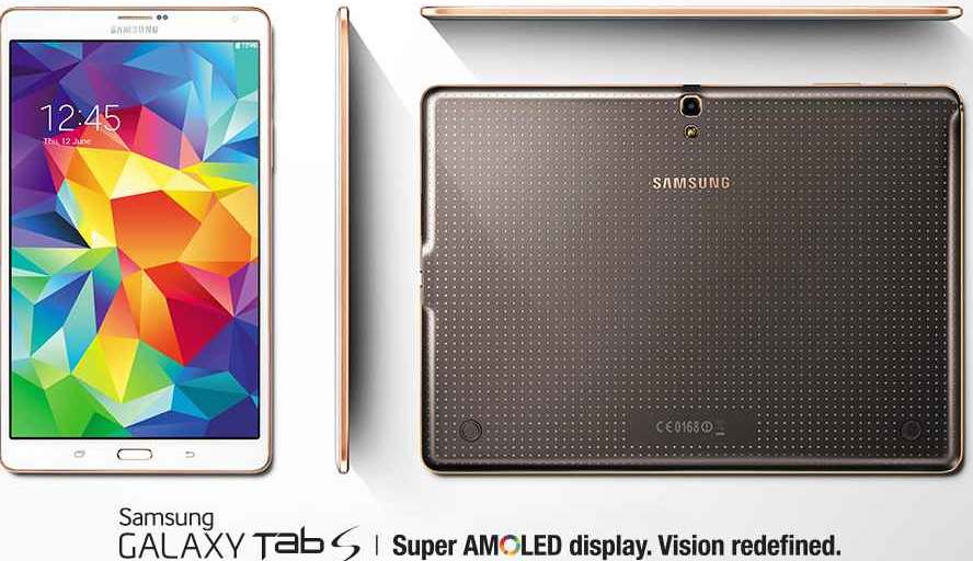 Galaxy Tab S: Samsung’s thinnest tablet boasts a revolutionary visual ...