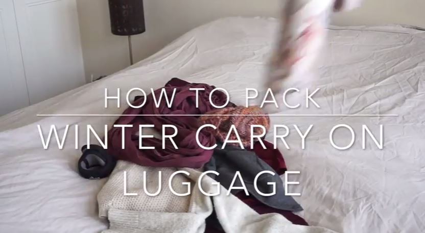 How to pack carry on luggage for a winter trip? | Best Buy Blog