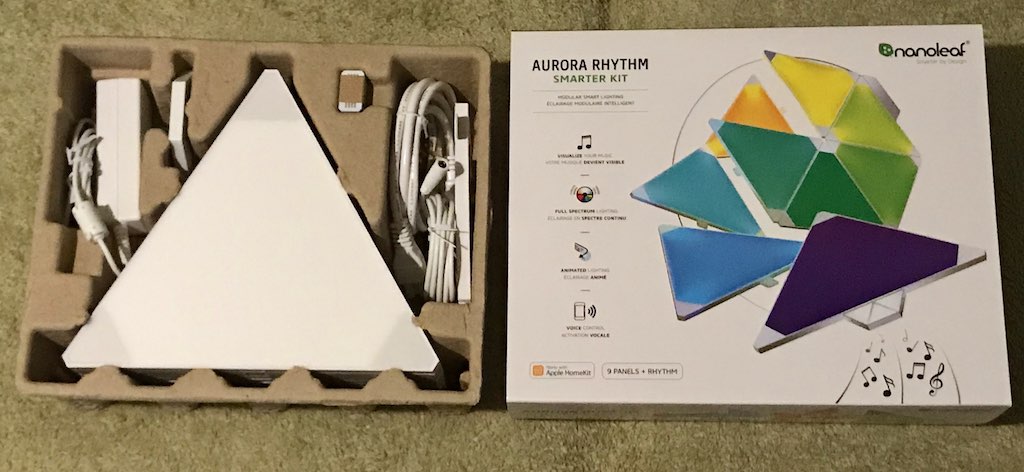 Nanoleaf Aurora Rhythm smarter LED light panel kit review | Best Buy Blog