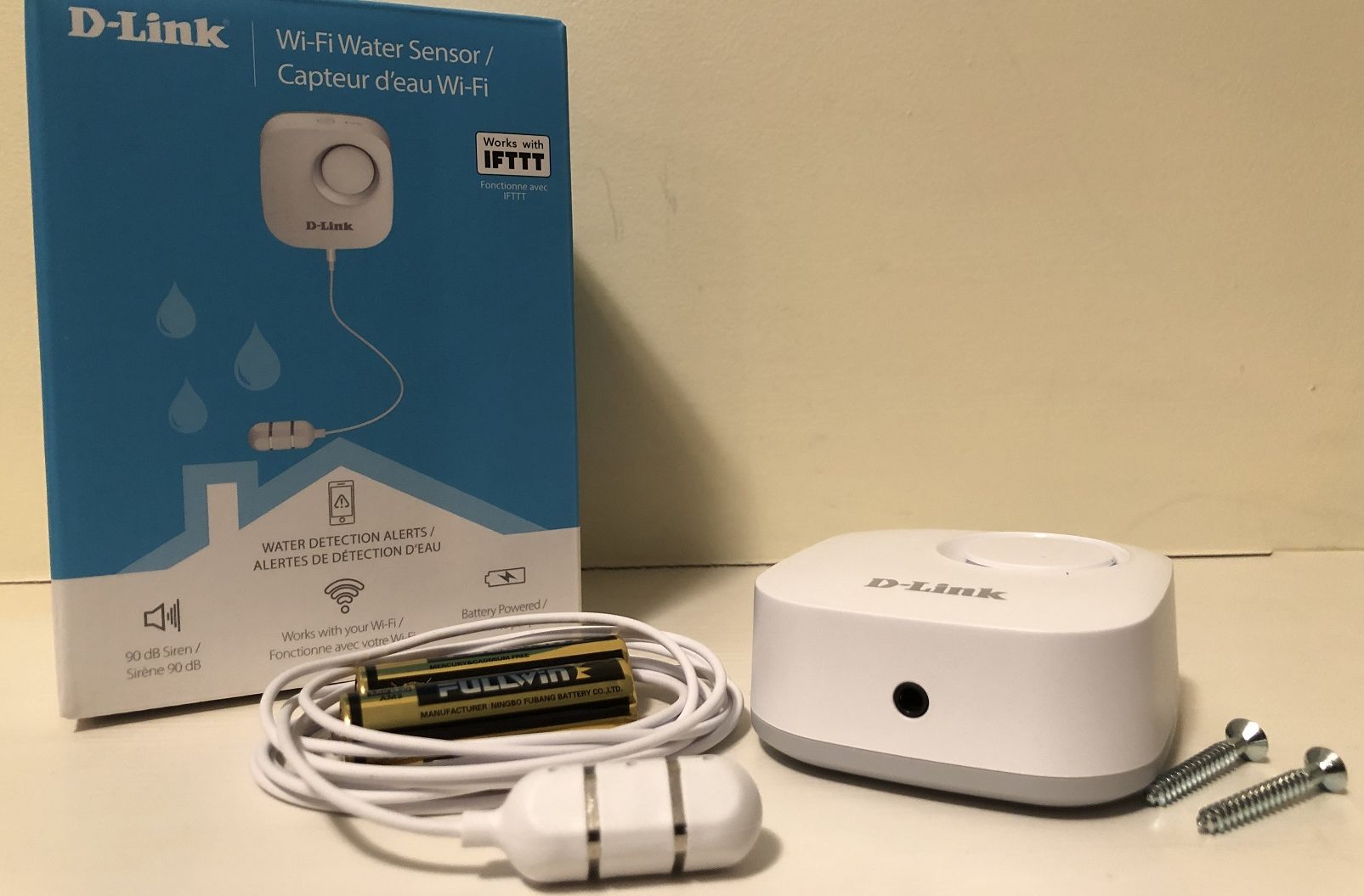 Review of the D-Link Battery Powered Wi-Fi Smart Water Sensor | Best ...
