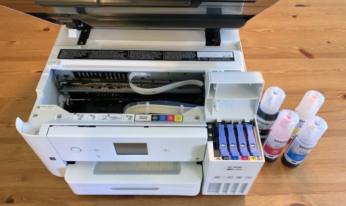 Review: the Epson EcoTank ET-4760 wireless all-in-one printer goes two ...