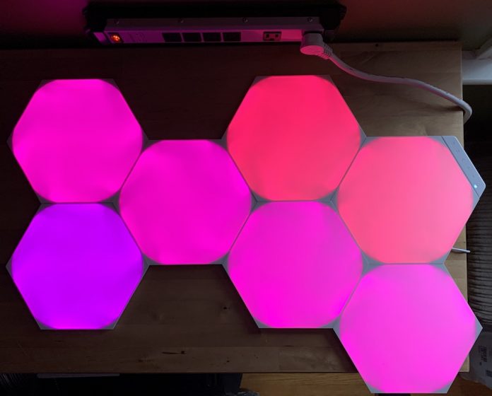 Nanoleaf Shapes Hexagon Light Panels review | Best Buy Blog