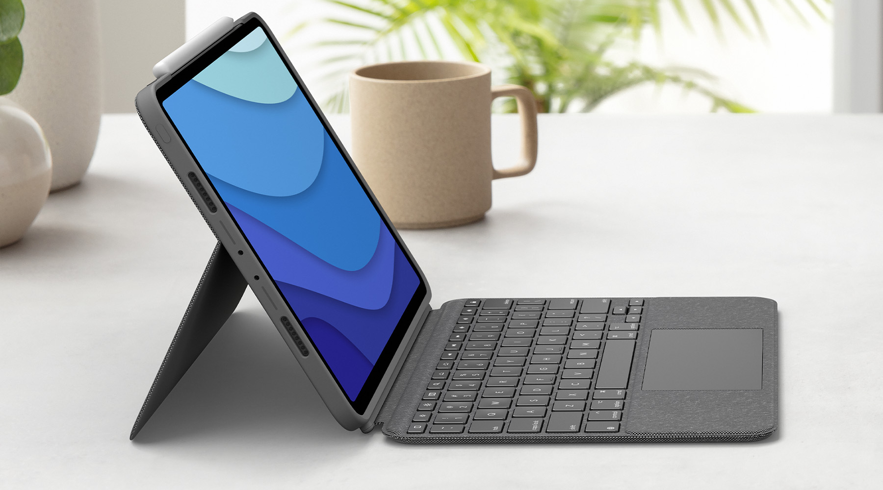 Logitech Combo Touch iPad Keyboard Case And Crayon Overview