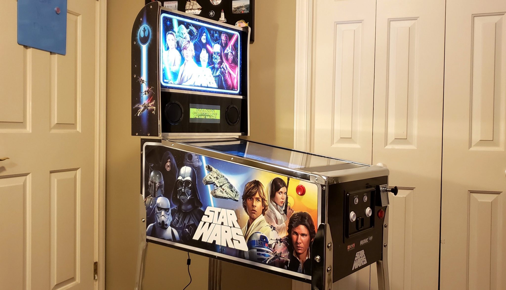 Enter for a chance to win this Arcade1Up Star Wars Digital Pinball ...