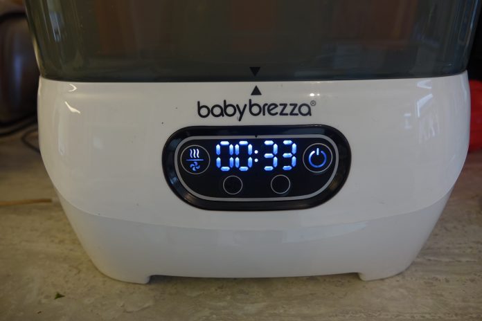 Baby Brezza One-Step Advanced baby bottle sterilizer & dryer review
