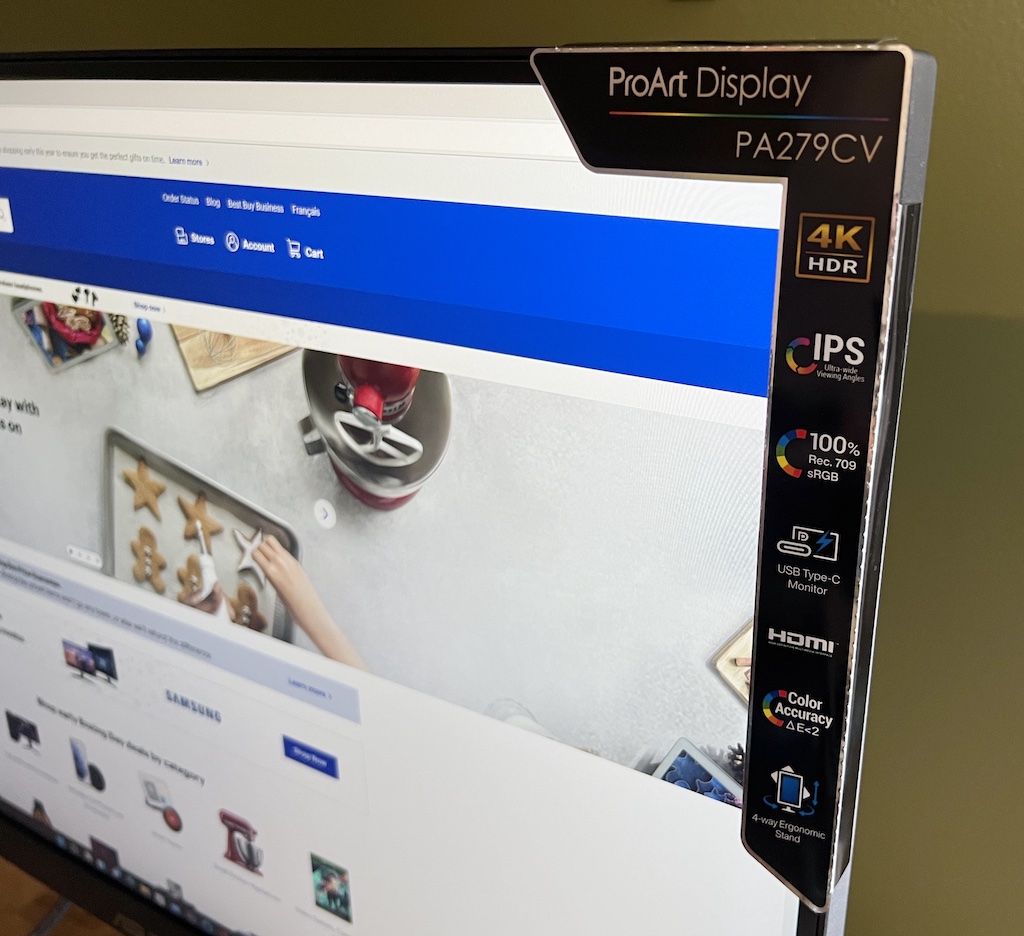 ASUS ProArt 27" 4K Ultra HD monitor review | Best Buy Blog