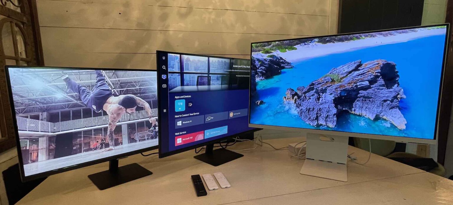 Samsung M5, M7, and M8 smart monitors review | Best Buy Blog