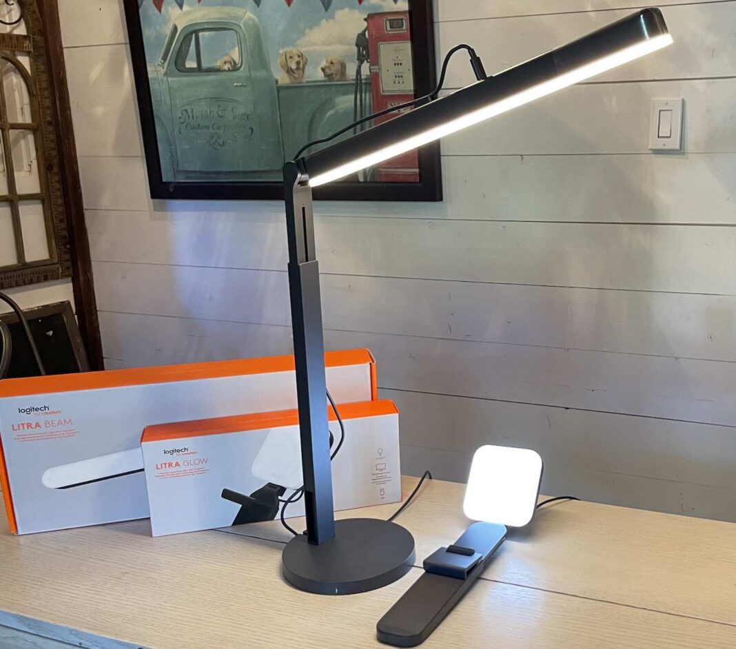 Logitech Litra Beam and Logitech Litra Glow streaming lights review ...