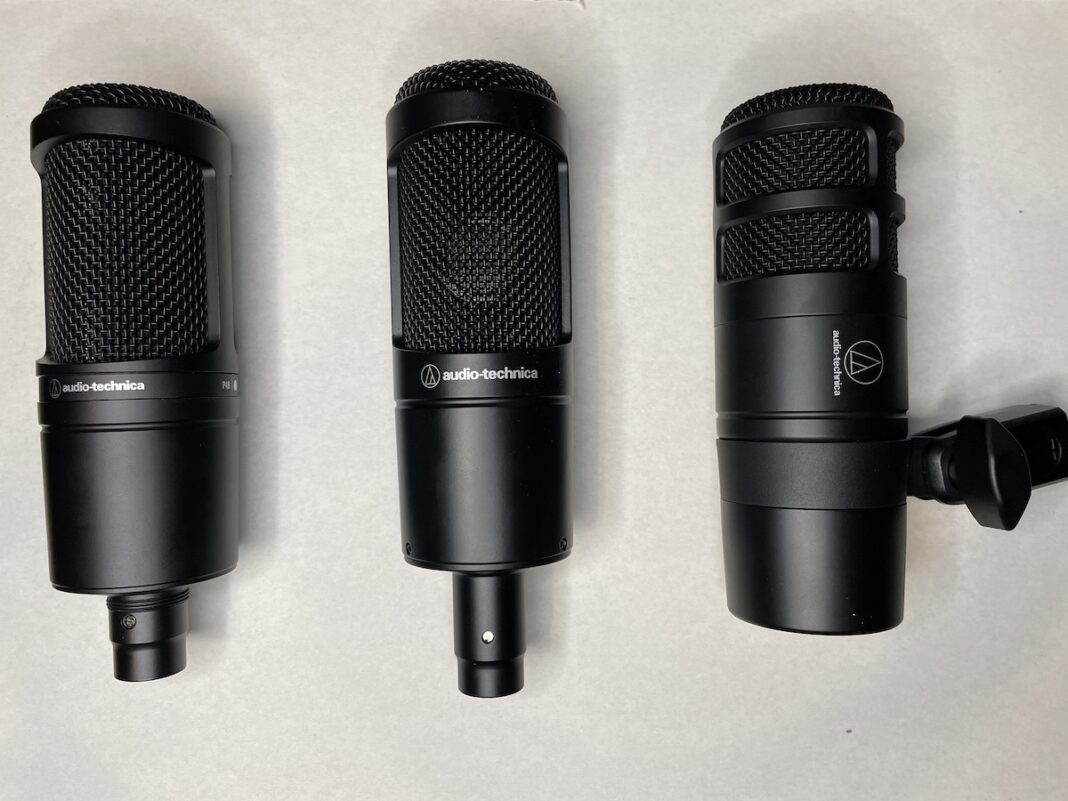 AT2020, AT2035, and AT2040 Audio-Technica microphones review | Best Buy ...