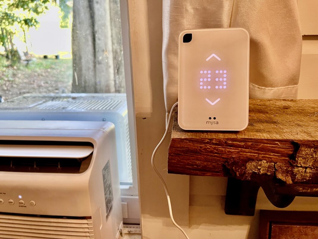 Mysa Smart Thermostat for air conditioners and mini splits review ...