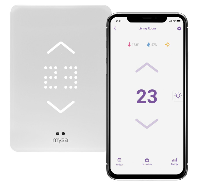 Enter for a chance to win a Mysa smart thermostat for baseboard heating ...