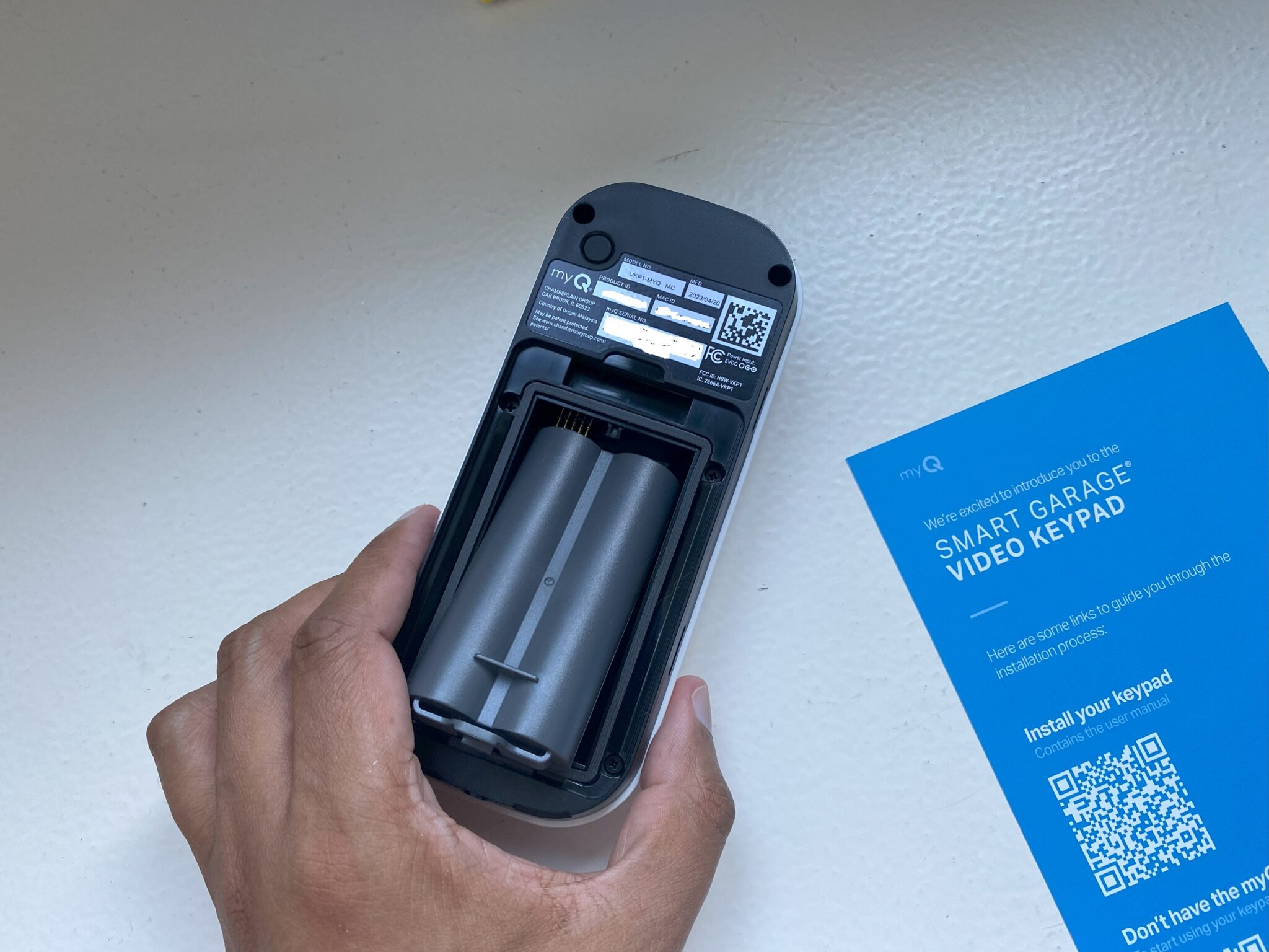 Chamberlain myQ Smart Garage Video Keypad review | Best Buy Blog