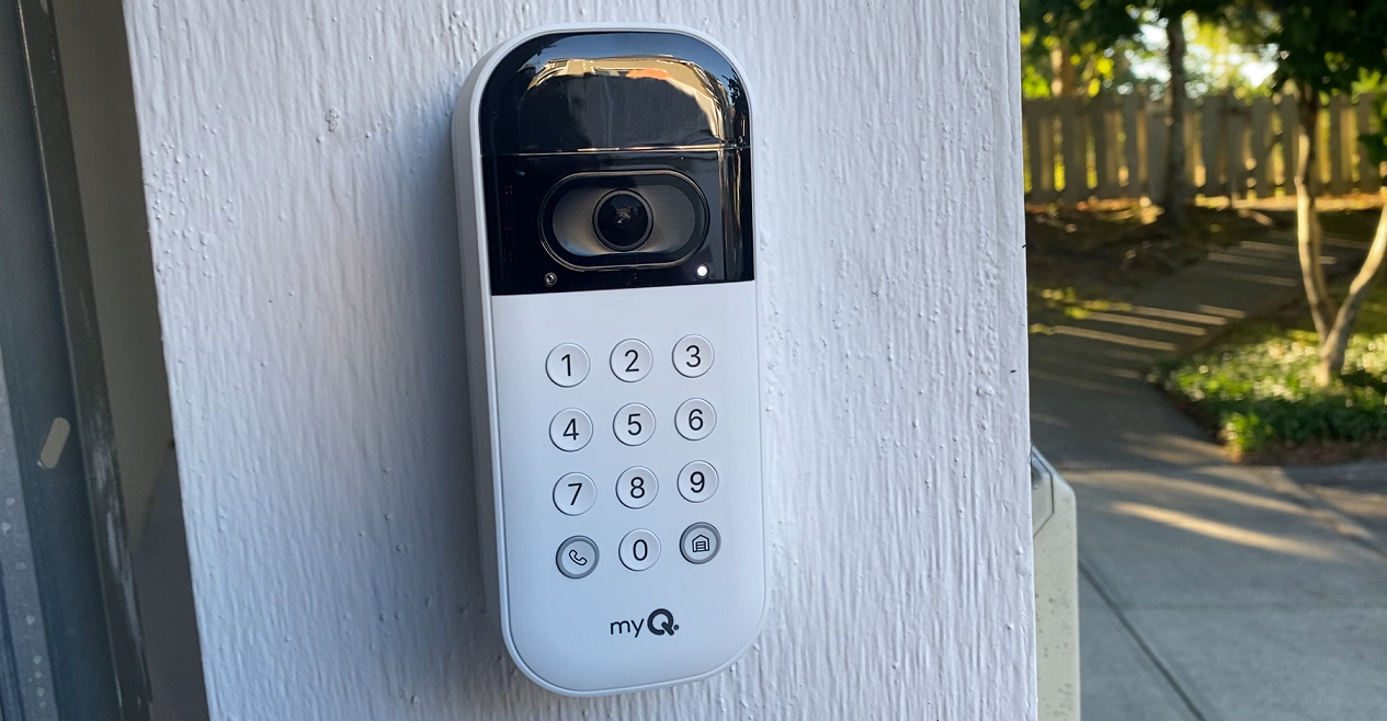 Chamberlain myQ Smart Garage Video Keypad review | Best Buy Blog