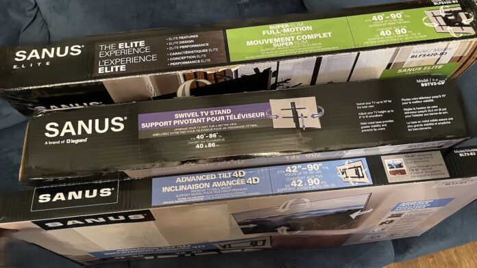 Sanus TV wall mounts and TV stand review | Best Buy Blog