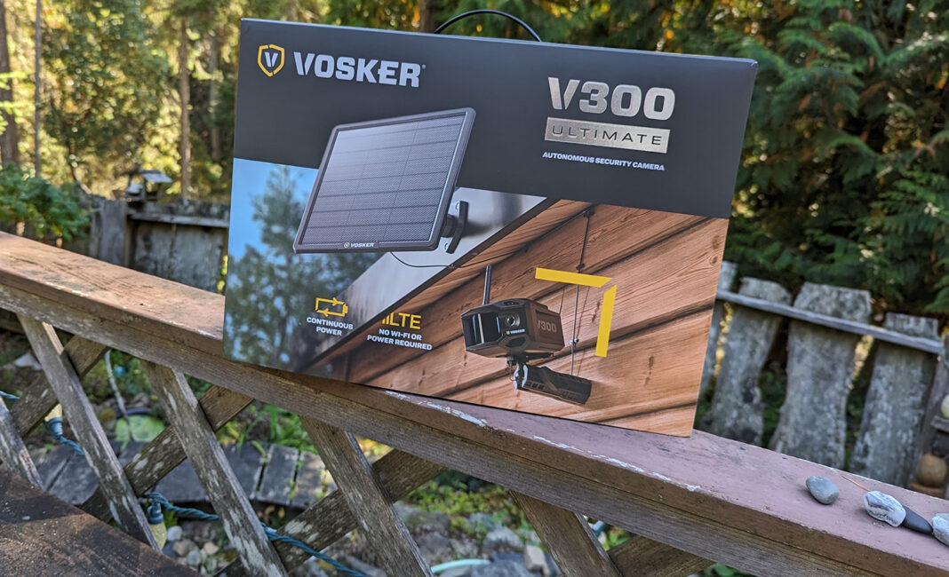 VOSKER V300 Ultimate 4G-LTE security camera review | Best Buy Blog