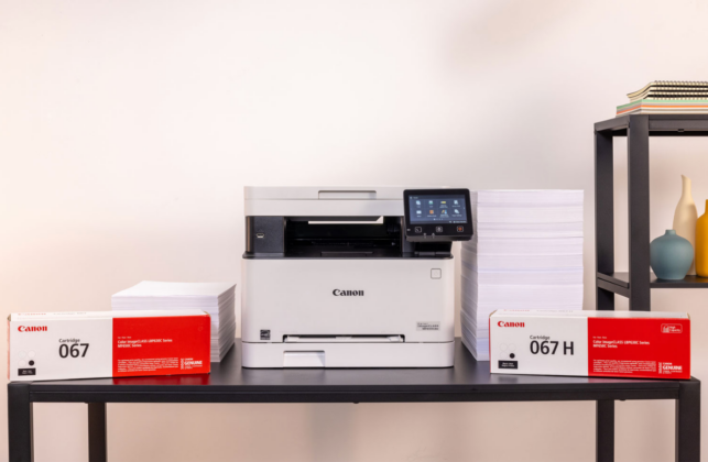 Canon imageCLASS MF653Cdw multifunction wireless colour laser printer ...